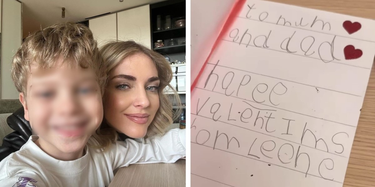 La tenera lettera di San Valentino di Leone Lucia Ferragni | GOL
