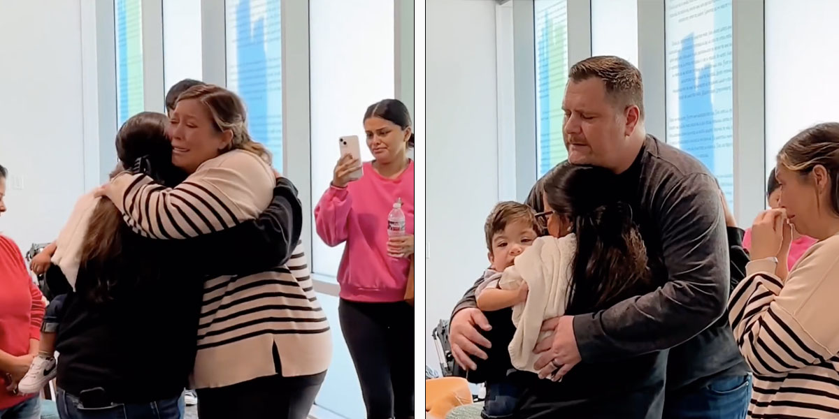 Beau Burns, il neonato che ha donato il cuore a un altro bimbo